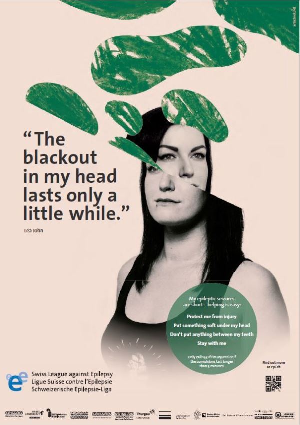 Posters and flyer of “First aid during a seizure” information campaign ...